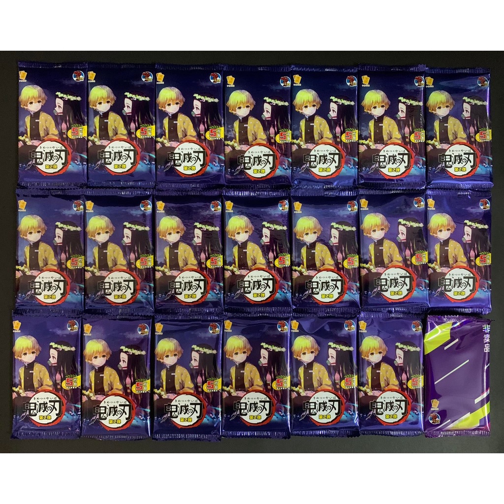 Demon Slayer Collection Card booster Pack | Shopee Malaysia