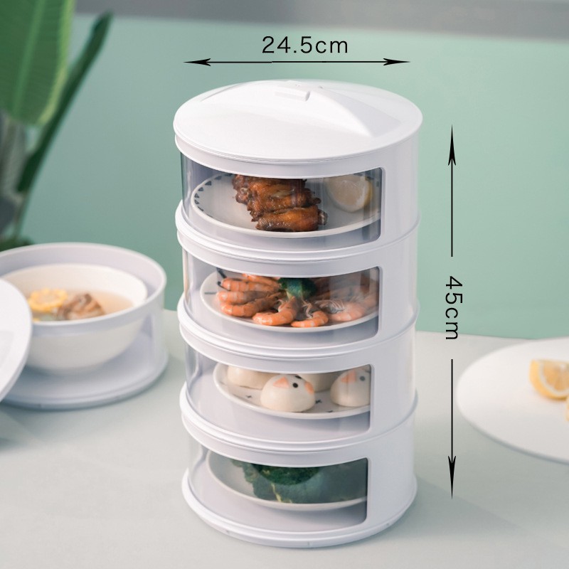 Saji Viral / Saji Moden Bertingkat 4 Layer / 4 Layer Stackable Food ...