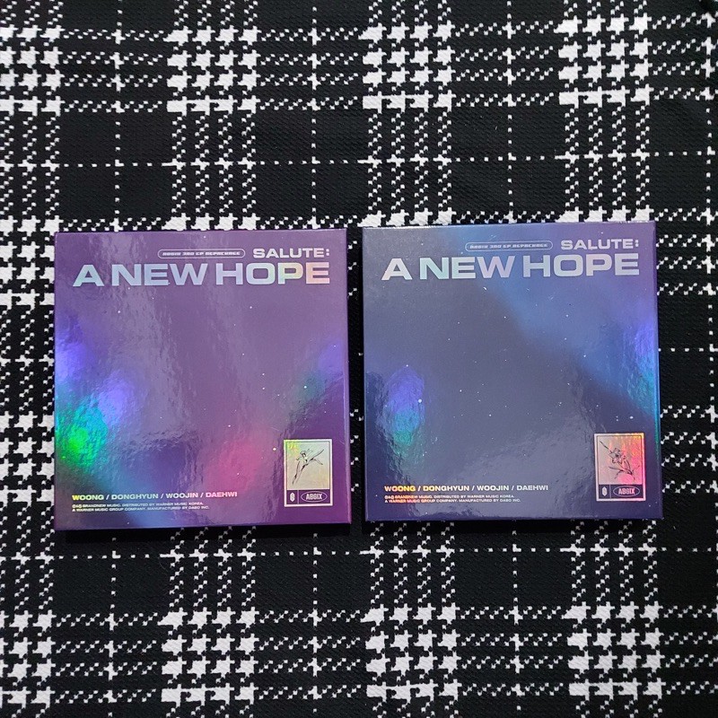 AB6IX - 3RD EP REPACKAGE Album [SALUTE : A NEW HOPE] (NEW Ver. Or HOPE ...