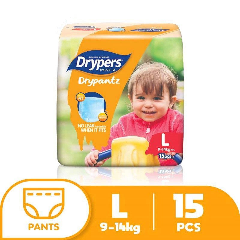 Drypers Drypantz Single Pack M58 / L48 / XL42 / XXL36 [Promo] | Shopee ...