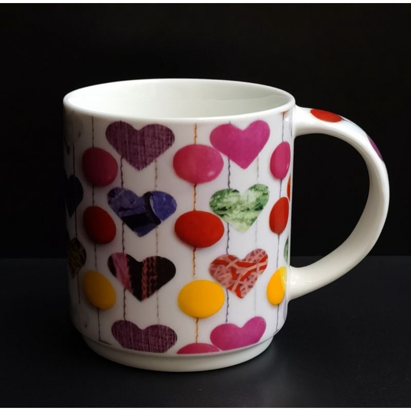 Queens Gifts Ella Doran Smartie Love Fine China Handled Mug | Shopee ...