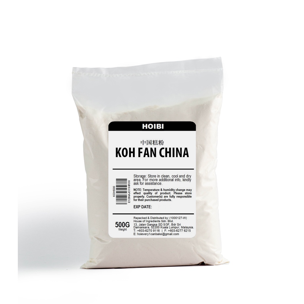 HOI Baker&Chef Koh Fan China | Tepung Koh Fan China | (Natural&Fresh ...