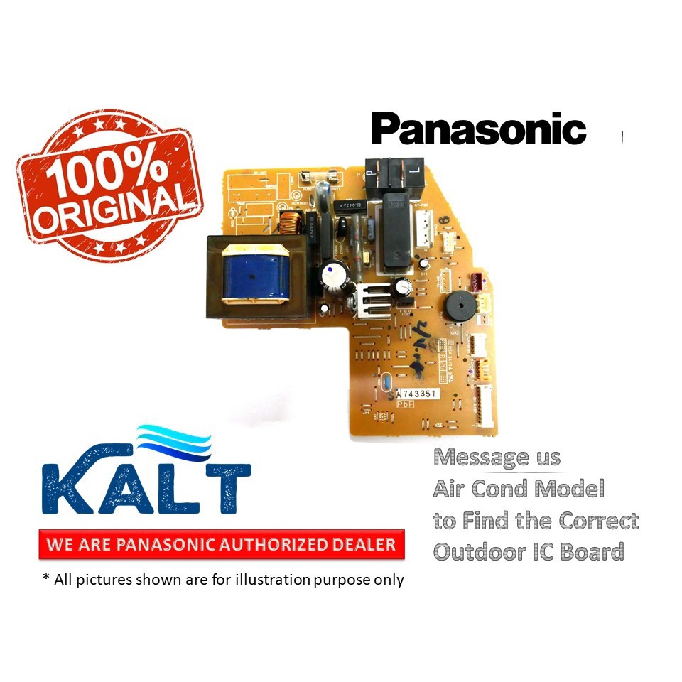 [Original] Panasonic Original Air Cond Outdoor Mainboard IC Board ...