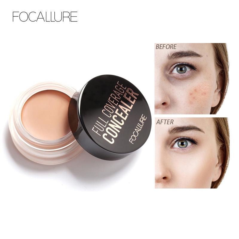 READY STOCK Focallure Full Coverage Concealer 7 Colours Make Up Contour ...