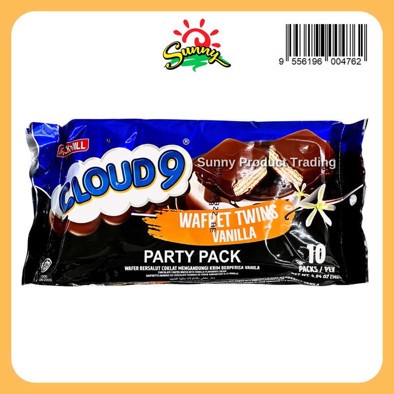 [SPT] Cloud9 Wafret Twins - Chocolate / Vanilla / Kaya Pandan (14g x 10’s) | Shopee Malaysia