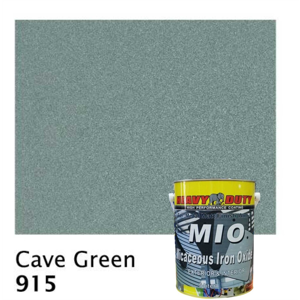 【100%Ori🔥】CAVE GREEN 915（1L ） Heavy Duty MIO Micaceous Iron Oxide 氧化铁漆 ...