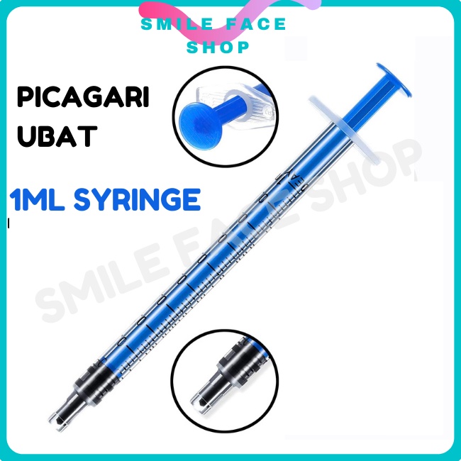 1ml syringe injector Syringe Milk / Food feeder / Picagari Ubat / Susu ...