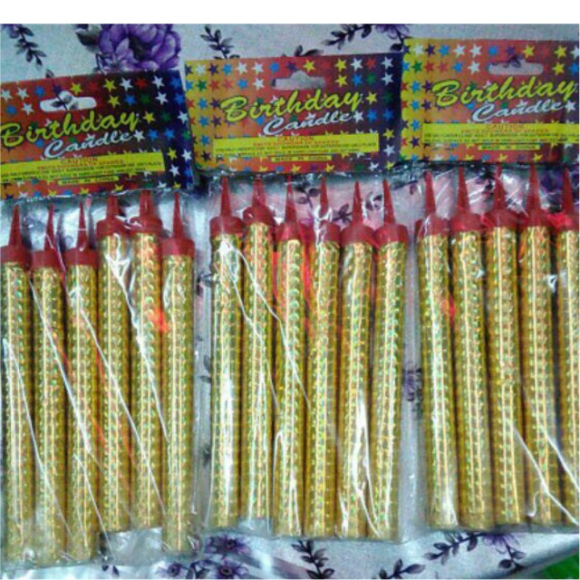 15cm 6pcs Firework fireworks Candles candle lilin sparkle candle ...