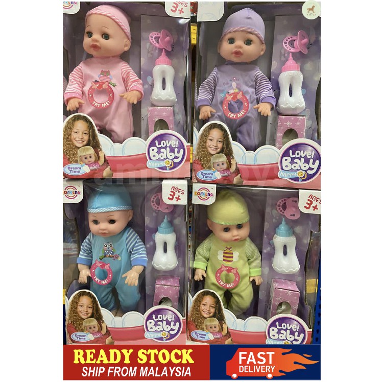 Lovely! Baby Doll Play Set ( FAST DELIVERY ) | Shopee Malaysia