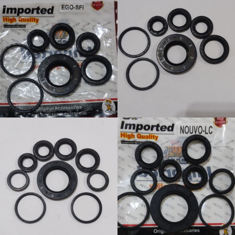 EGO S Fi/NOUVO-LC OIL SEAL SET (OTP) (SCOOTER) | Shopee Malaysia