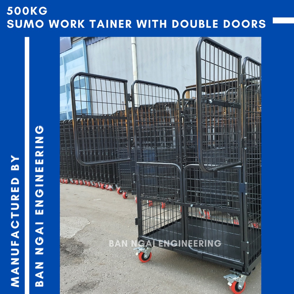 SUMO 500kg Work Tainer with Double Door Work Trainer Roll Cage ...
