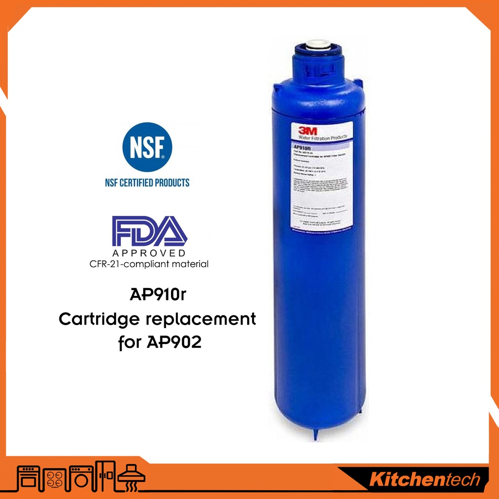 3M Replacement Cartridge AP910R For AP902 Whole House Water Filter ...
