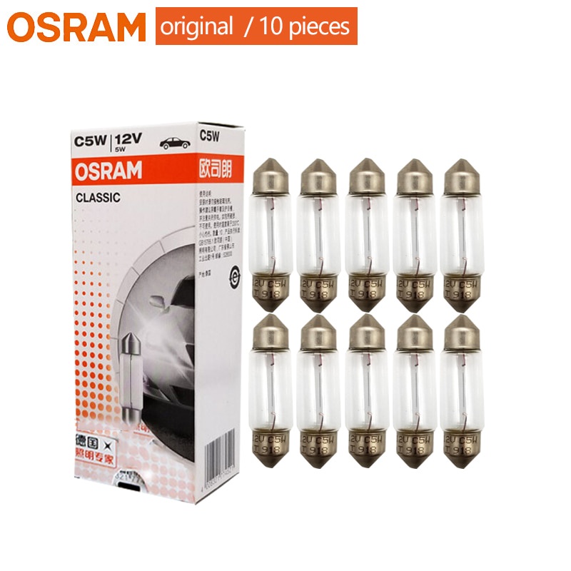 OSRAM C5W 6418 Reading Lamp Plate Light Interior Bulbs Festoon Line ...