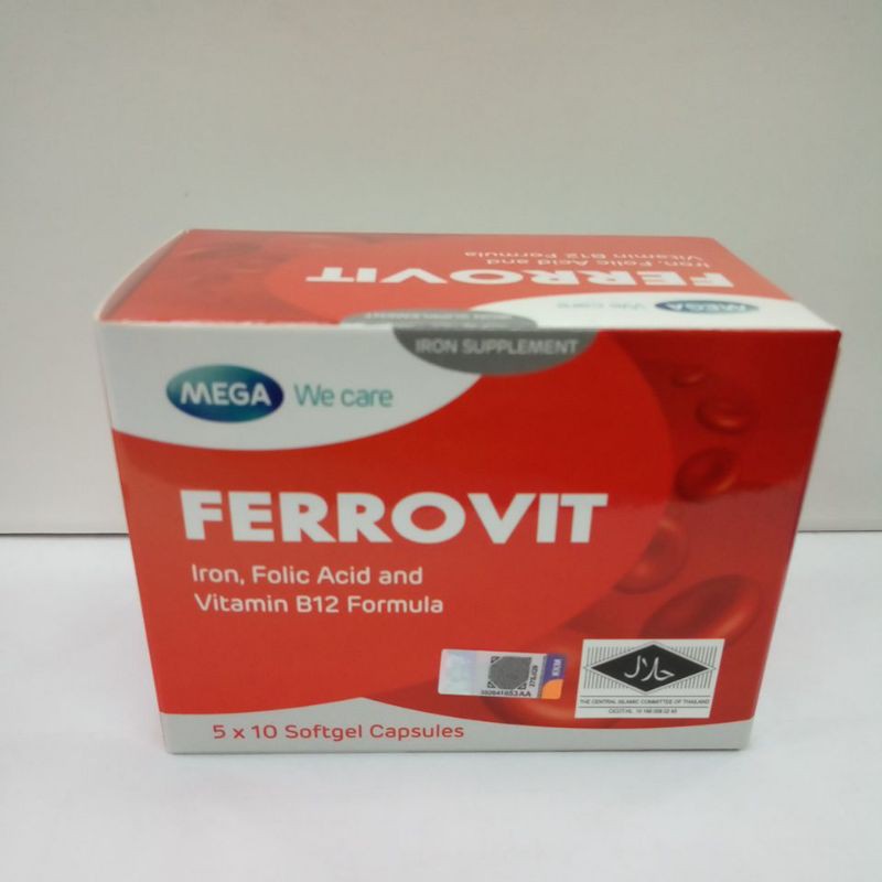 Mega Ferrovit 50s [EXP:08/26] | Shopee Malaysia