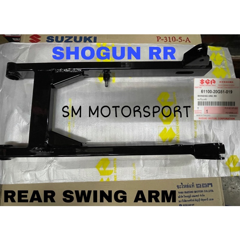 SHOGUN RR REAR SWING ARM SUZUKI 100% ORIGINAL | Shopee Malaysia