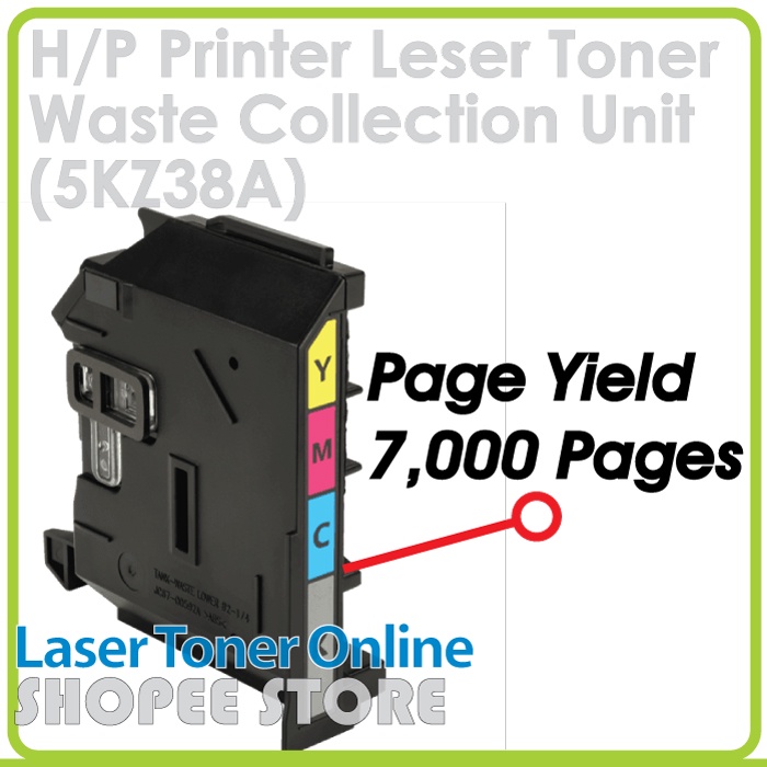 H/P Compatible Laser Toner Waste Collection Unit ( 5KZ38A ) 150a ...