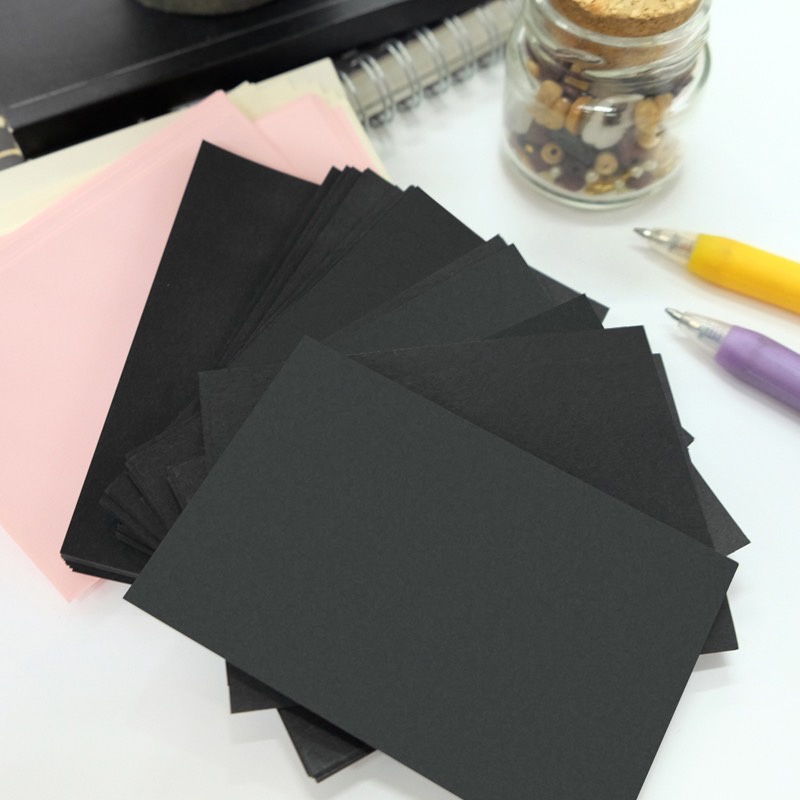 6x9 Note Paper Message Portable Checkered Kraft memo Notes | Shopee ...