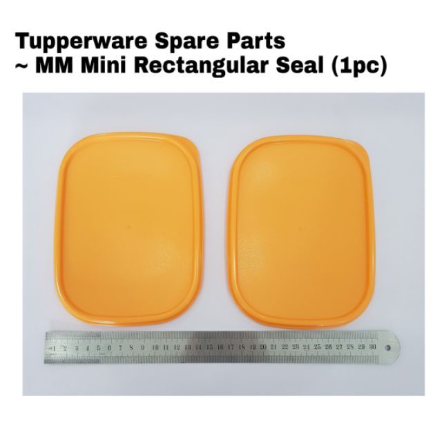 🔥PROMO 🔥 Tupperware MM Mini Rectangular Seal (1) Spare Part | Shopee ...