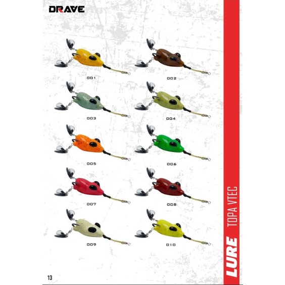 Drave Topa Frog VTEC c/w Kevlar | Shopee Malaysia