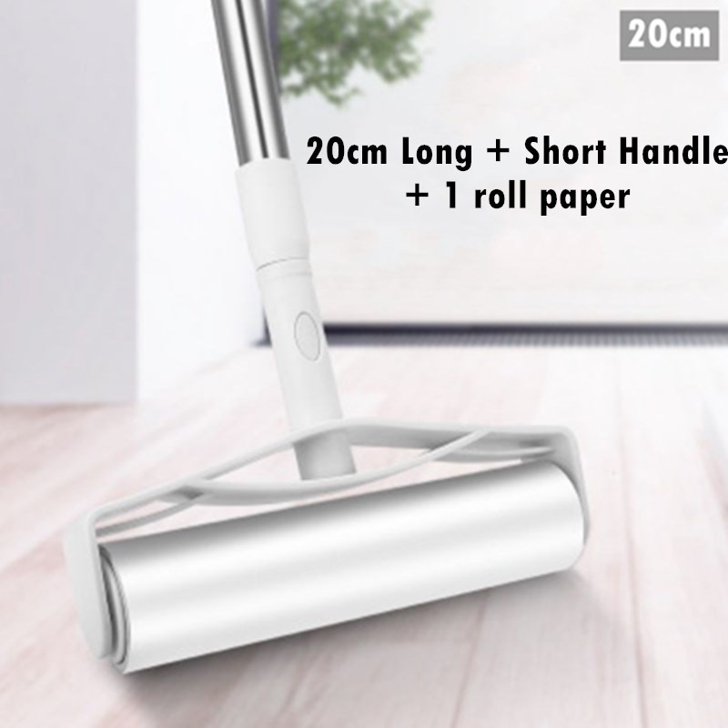Daily Like | Long Handle Sticky Hair Rod Roller Floor Mops Tearable ...