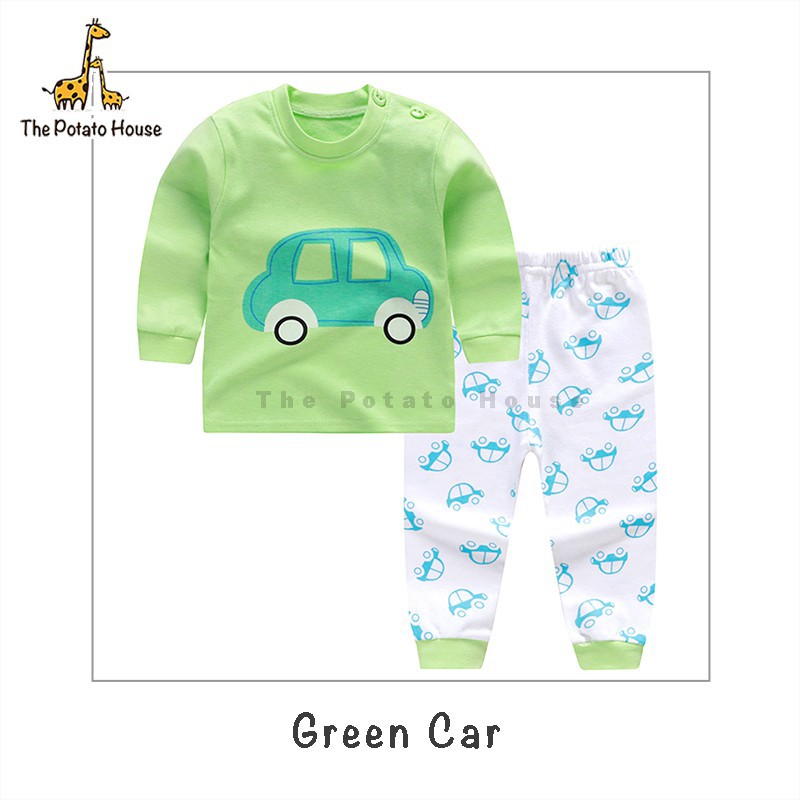 hot wheel~diamond painting~ Pyjamas Kids Baju Tidur Budak Pajamas Bayi ...