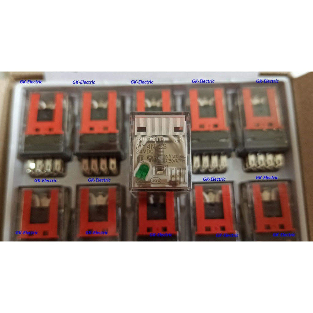 Genuine Omron 14-pin intermediate relay MY4N-GS (24VDC, 230VAC ...