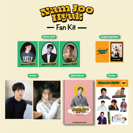 Fan Kit | Korean Drama | Oppa Korea | Nam Joo Hyuk | Shopee Malaysia