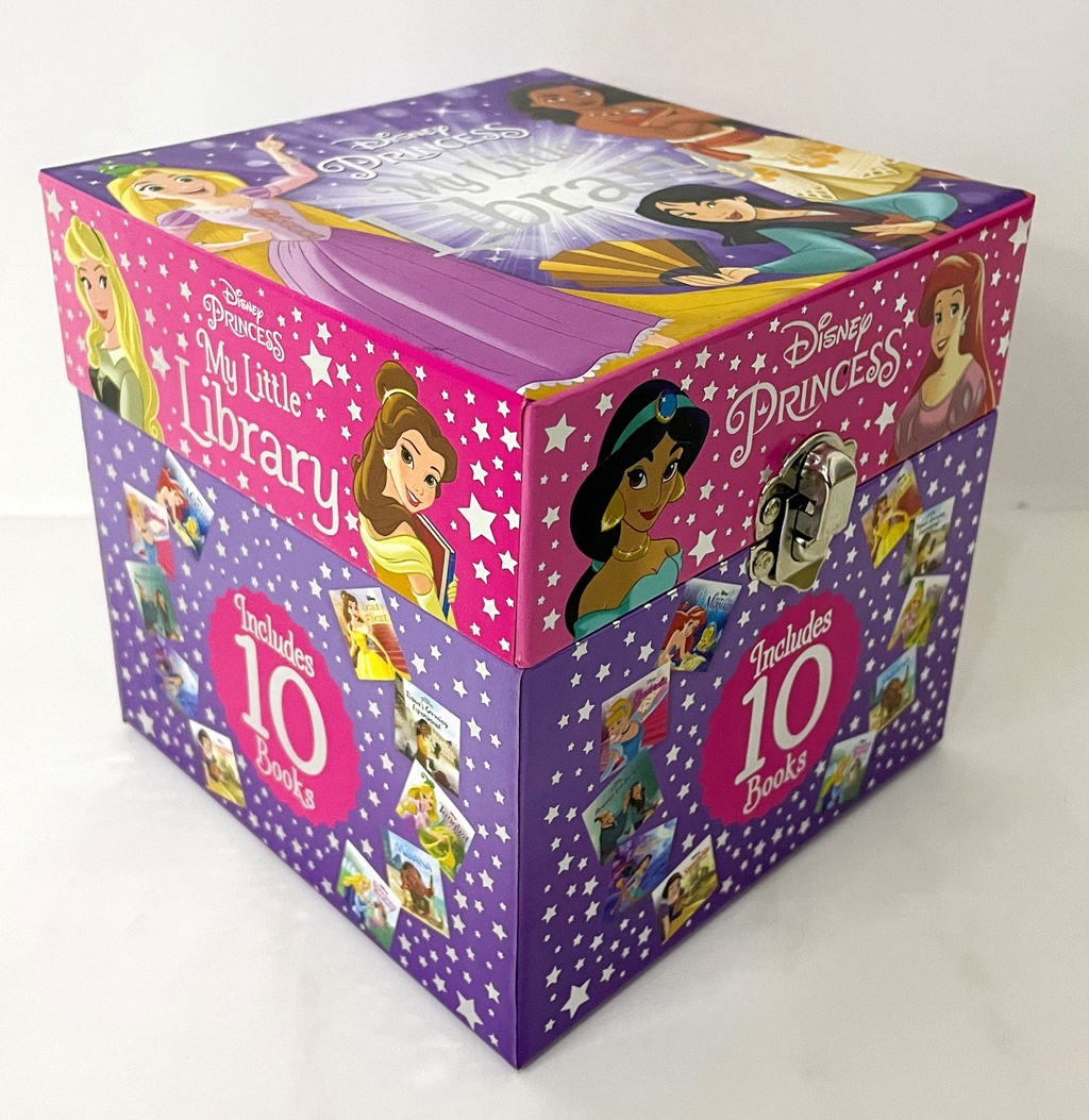 Disney Princess My Little Library Book Gift Set Box With 10 Storybooks ...