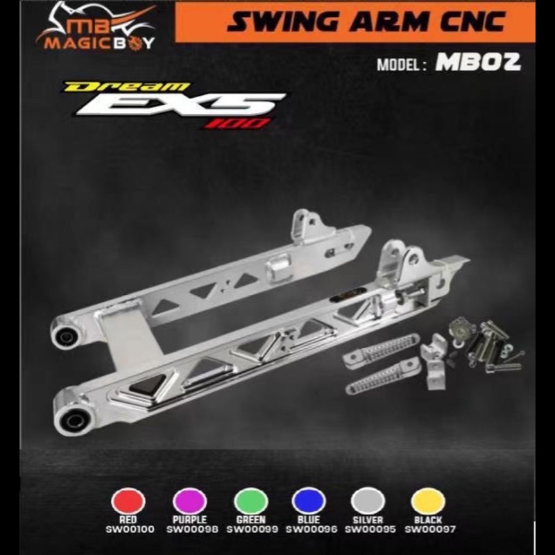 Magic Boy Swing Arm MB02 EX5 Dream,W100,EX5 Class 1 100% Original Magic Boy | Shopee Malaysia