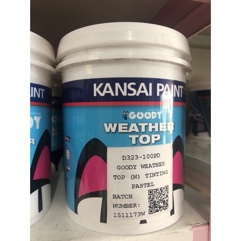 1L [Exterior Paint] PAR Weathercoat/ GOODY Weather Top/ NIPPON ...