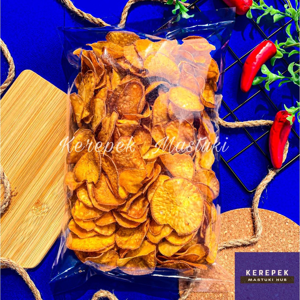Kerepek Ubi BBQ [500gram] 𝙆𝙚𝙧𝙚𝙥𝙚𝙠 𝙈𝙖𝙨𝙩𝙪𝙠𝙞 | Shopee Malaysia