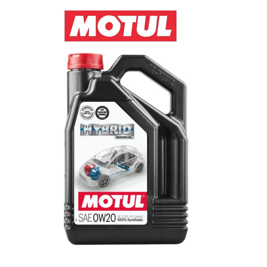 Motul Hybrid Fully Synthetic 0W20 Engine Oil (4L) | Shopee Malaysia