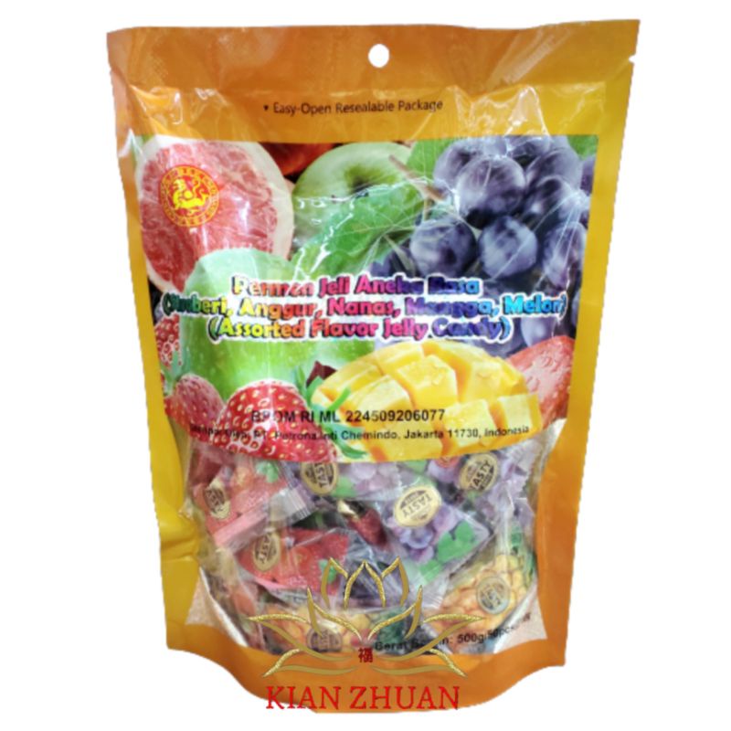 Chen Lian Ji Jelly Candy Various Flavors 500gr | Shopee Malaysia