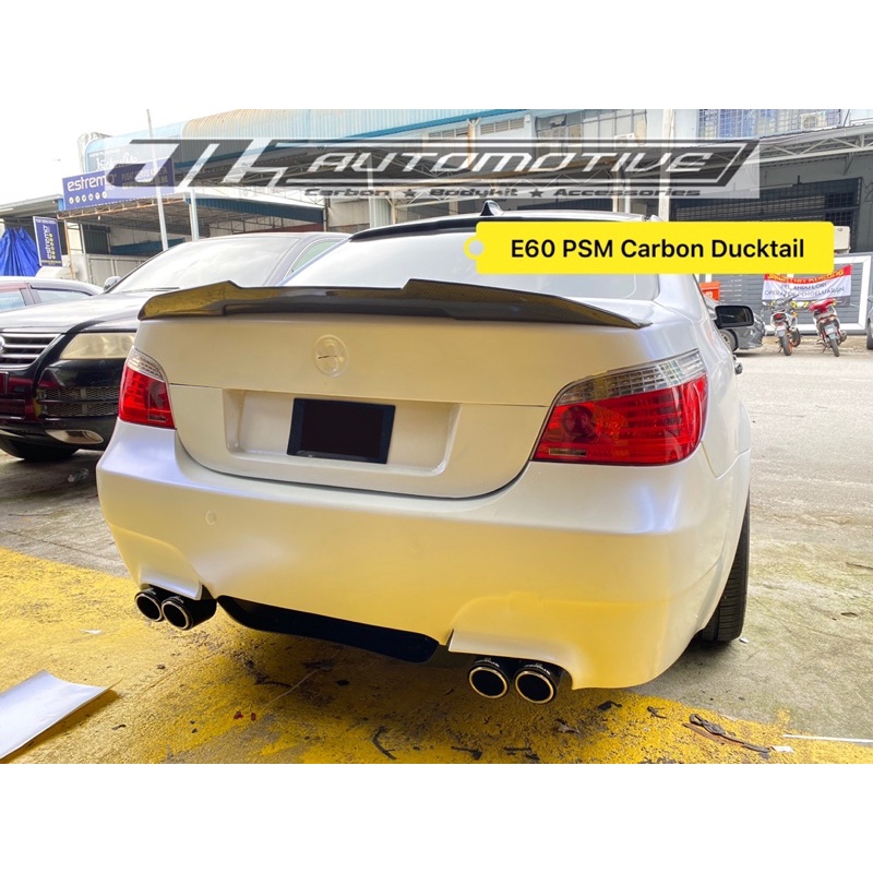 BMW E60 Ducktail PSM Carbon fiber | Shopee Malaysia