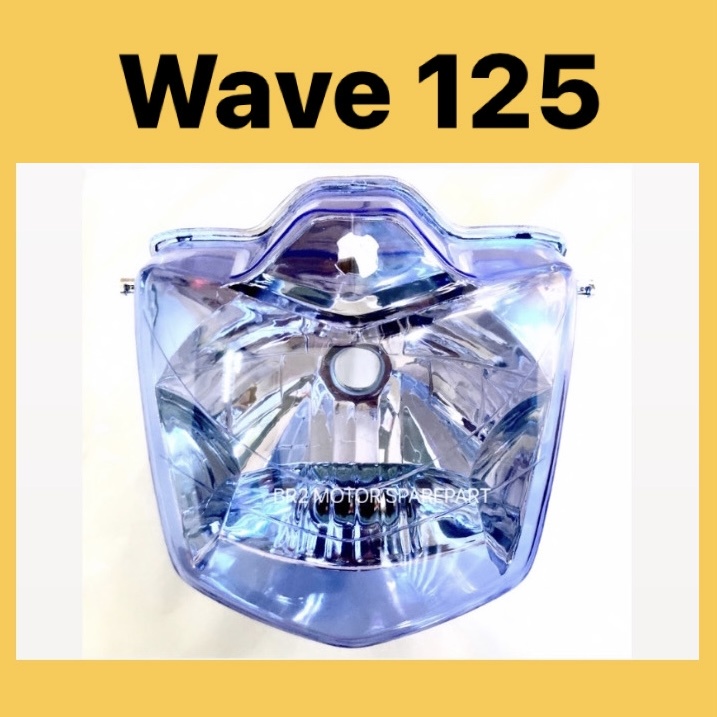 HONDA WAVE125 HEAD LAMP (ST) // WAVE 125 WAVE125 HEAD LAMP LAMPU DEPAN ...