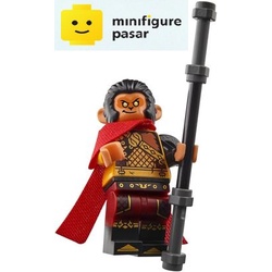 mk029 Lego Monkie Kid 80024 - Evil Macaque Minifigure with Weapon - New ...