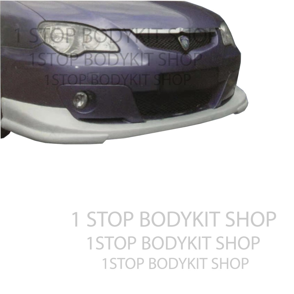 PROTON GEN 2 FRONT SKIRT POLYURETHANE (PU) SKIRT LIP BODYKIT | Shopee ...