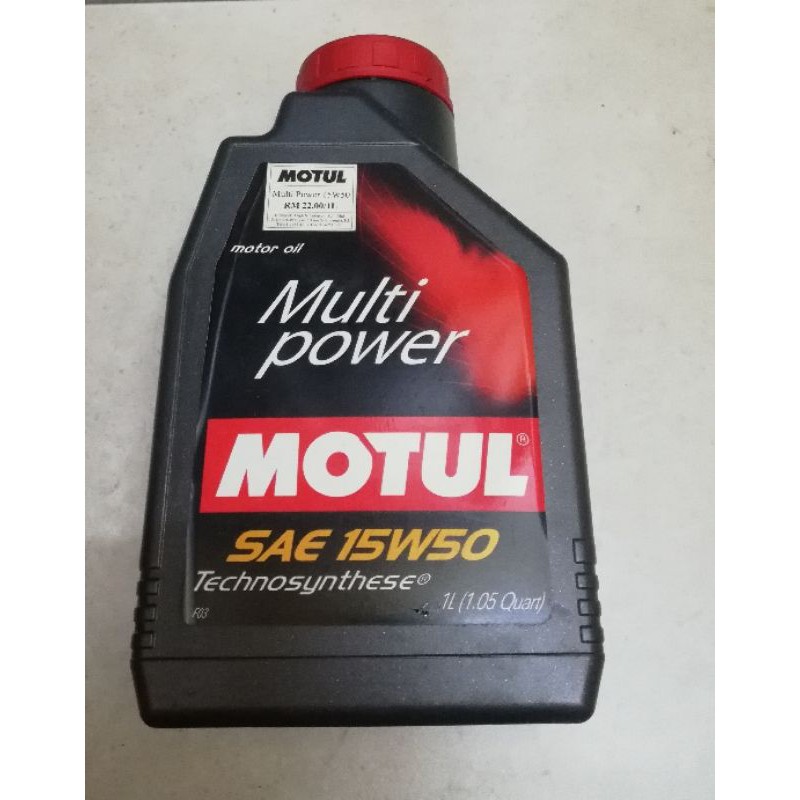 MOTUL Multi Power 15W50 Engine Oil | Shopee Malaysia