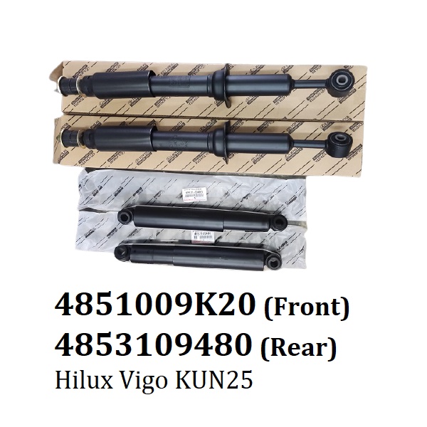 Toyota Shock Absorber Front 48510-09K20 Rear 48531-09480 Hilux Vigo ...
