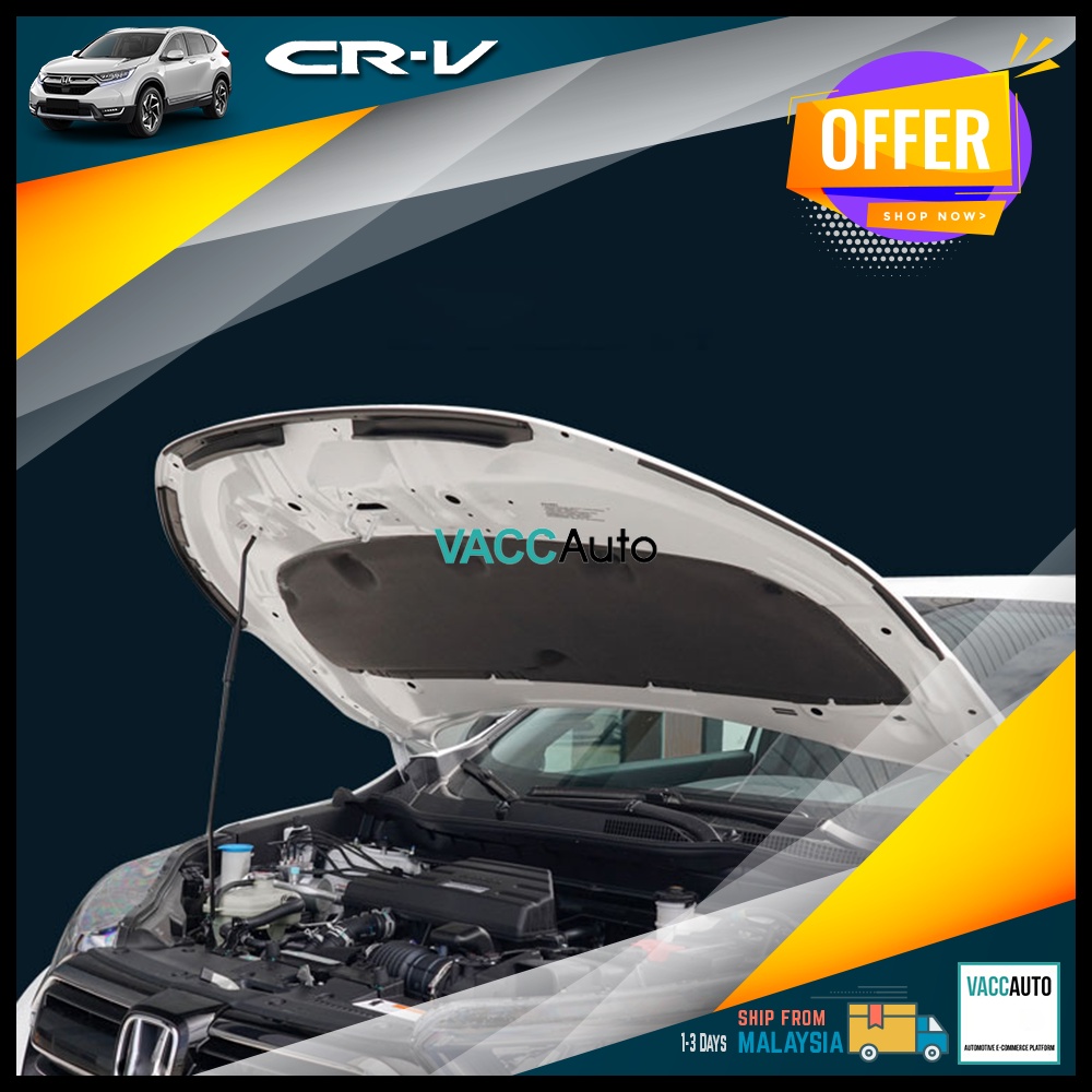 Honda CRV RW Front Bonnet Engine Cover Sound Proof Cover Hood Insulator ...