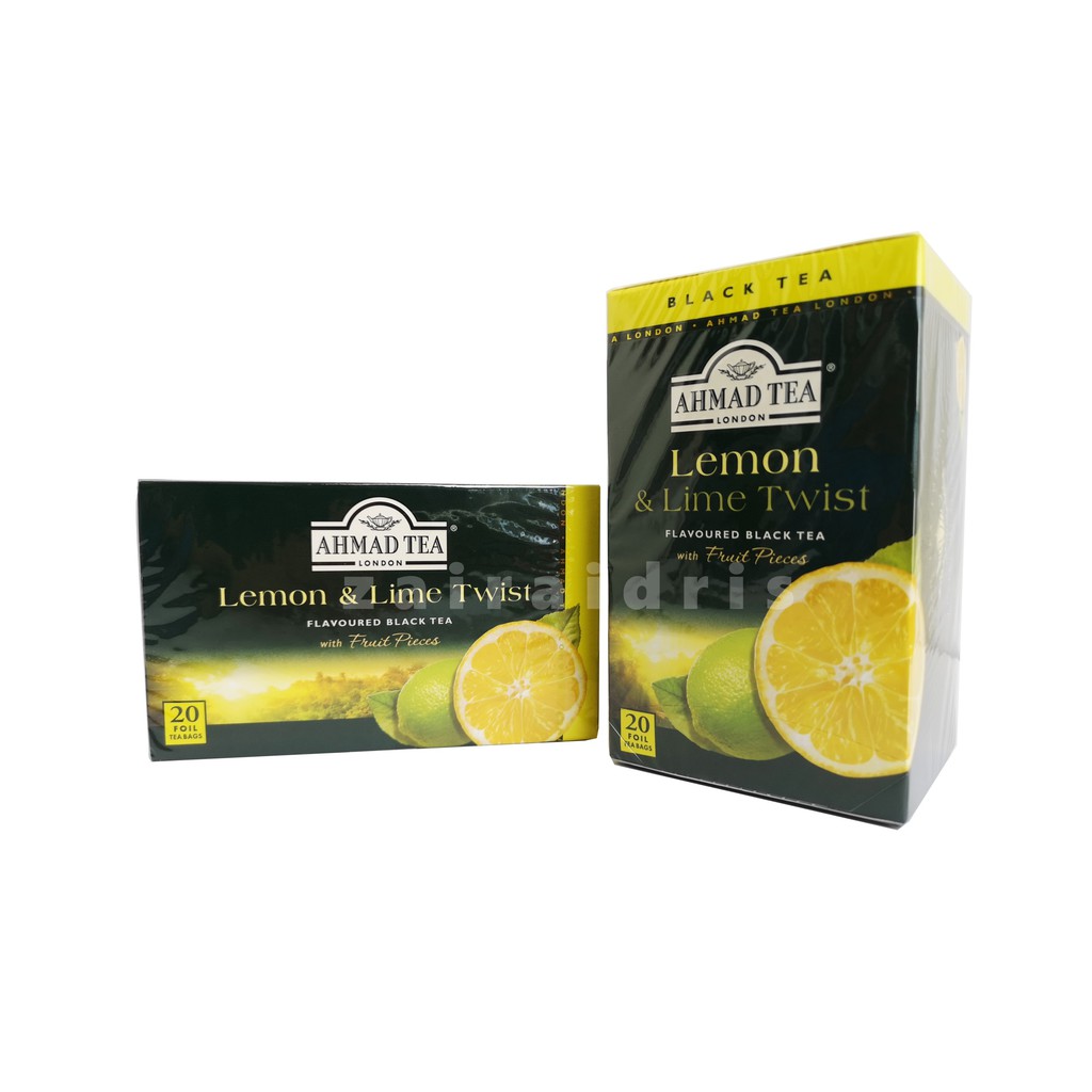 Ahmad Tea Lemon and Lime Twist Teh Buah Perasa Limau | Shopee Malaysia