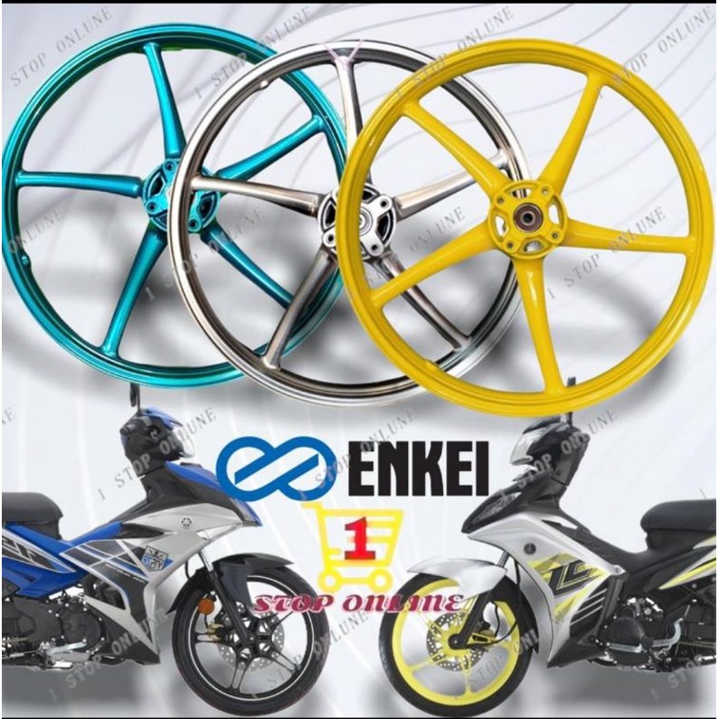 RIM SP522 ENKEI LC135 V1-V7, Y15ZR, Y16ZR, LAGENDA Z, 115Z 115Fi SPORT ...