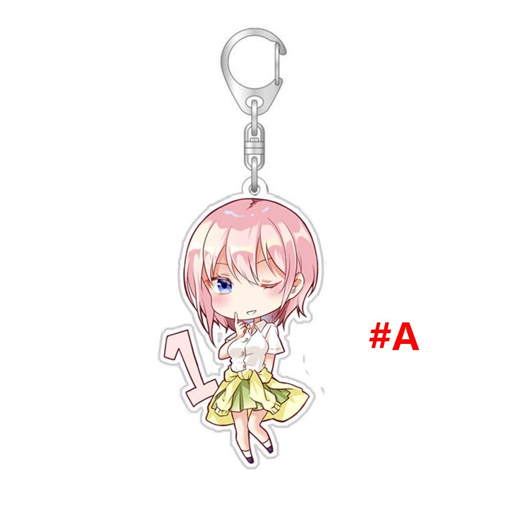 🔥 Anime Keychain 🔥The Quintessential Quintuplets Cute Acrylic Keychain ...