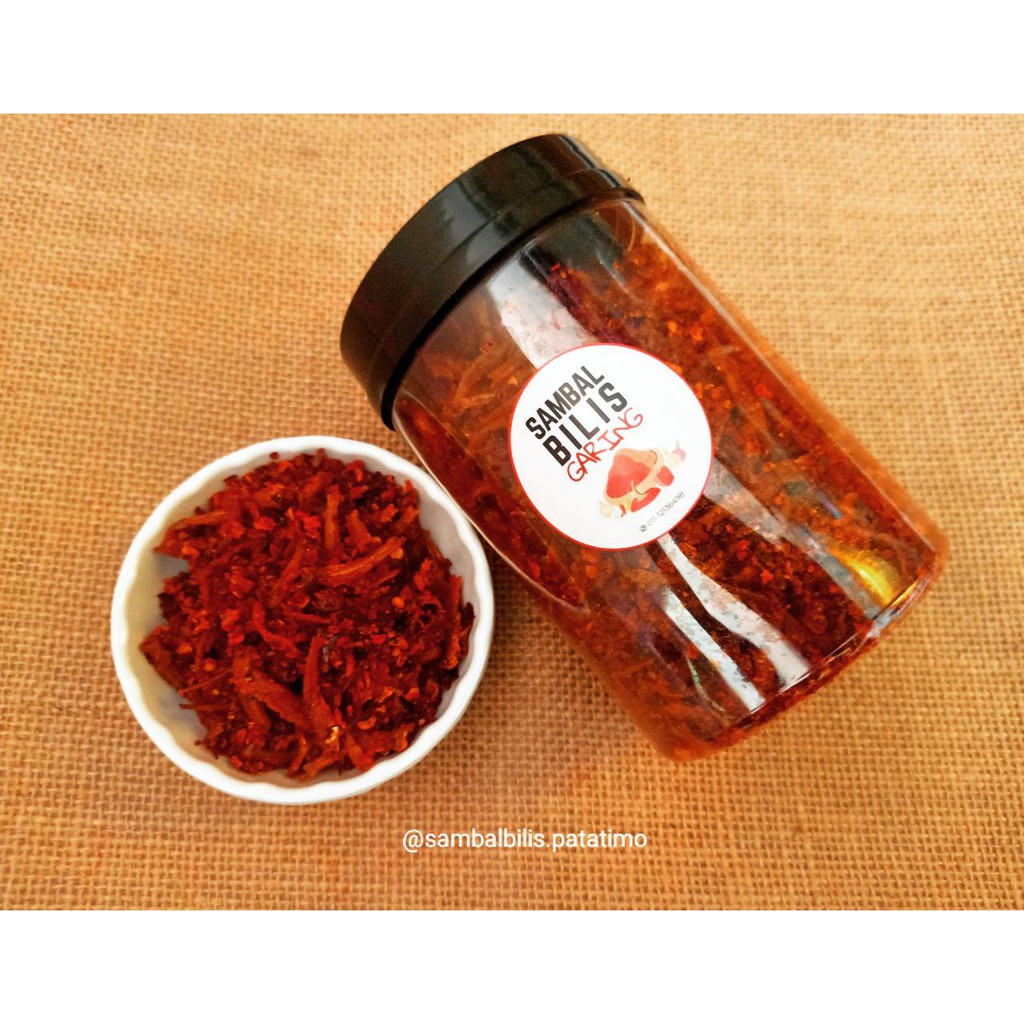 SAMBAL BILIS GARING | Sambal Pedas | Sambal Ikan Bilis | Sambal Crispy ...