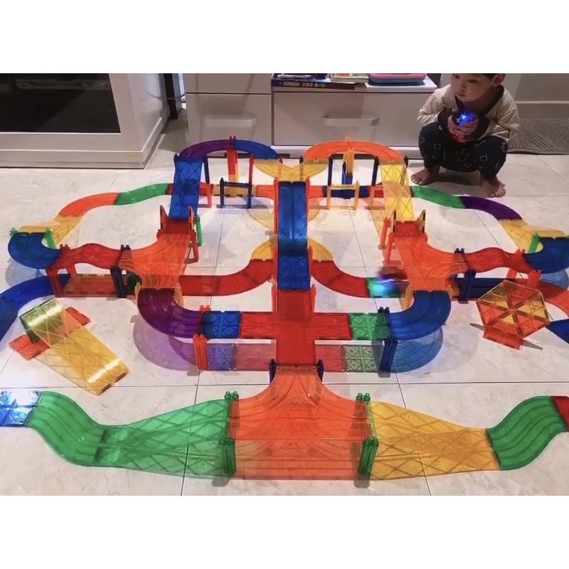 Ready Stock ‼️Kebo Magnetic Car Track 现货‼️ 科博轨道磁力片 | Shopee Malaysia