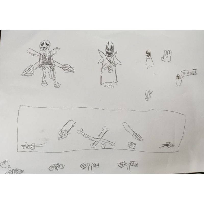 🧒🏻Ace Hin artwork © Undertale Super Ink Sans | Shopee Malaysia