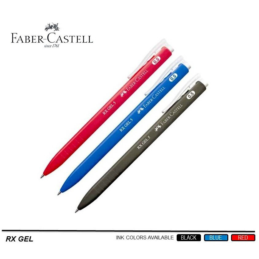 Faber Castell / Faber-Castell RX Gel 0.5/0.7mm | Shopee Malaysia