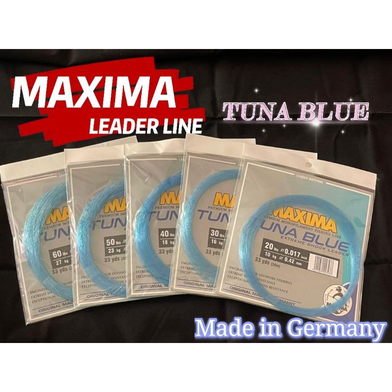 [READY STOCK] MAXIMA Leader Line TUNA BLUE | Shopee Malaysia