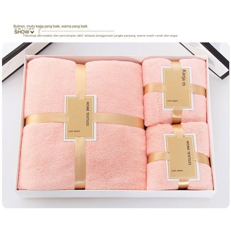 tuala mandi/ Tuala mandi set tuala besar menebal lelaki dan wanita ...