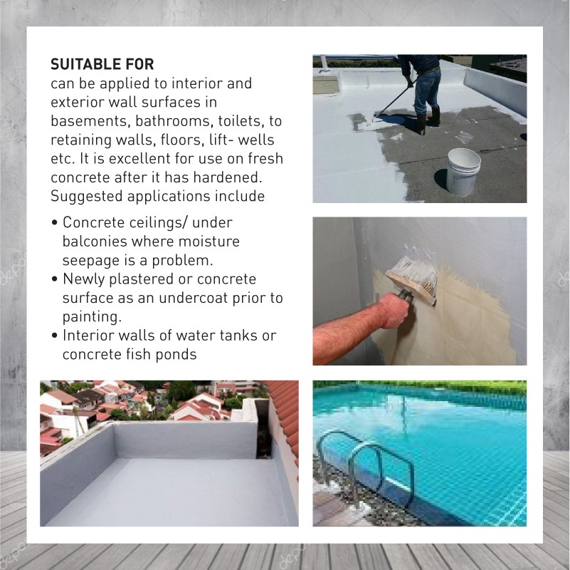 PYE Water-Seal Acrylic Waterproof Sealer / Waterproof Surface Sealer 5 ...